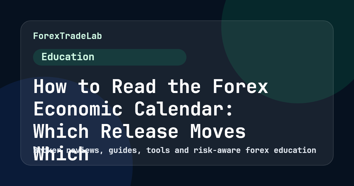 Economic Calendar Guide — Which News Moves Forex | ForexTradeLab