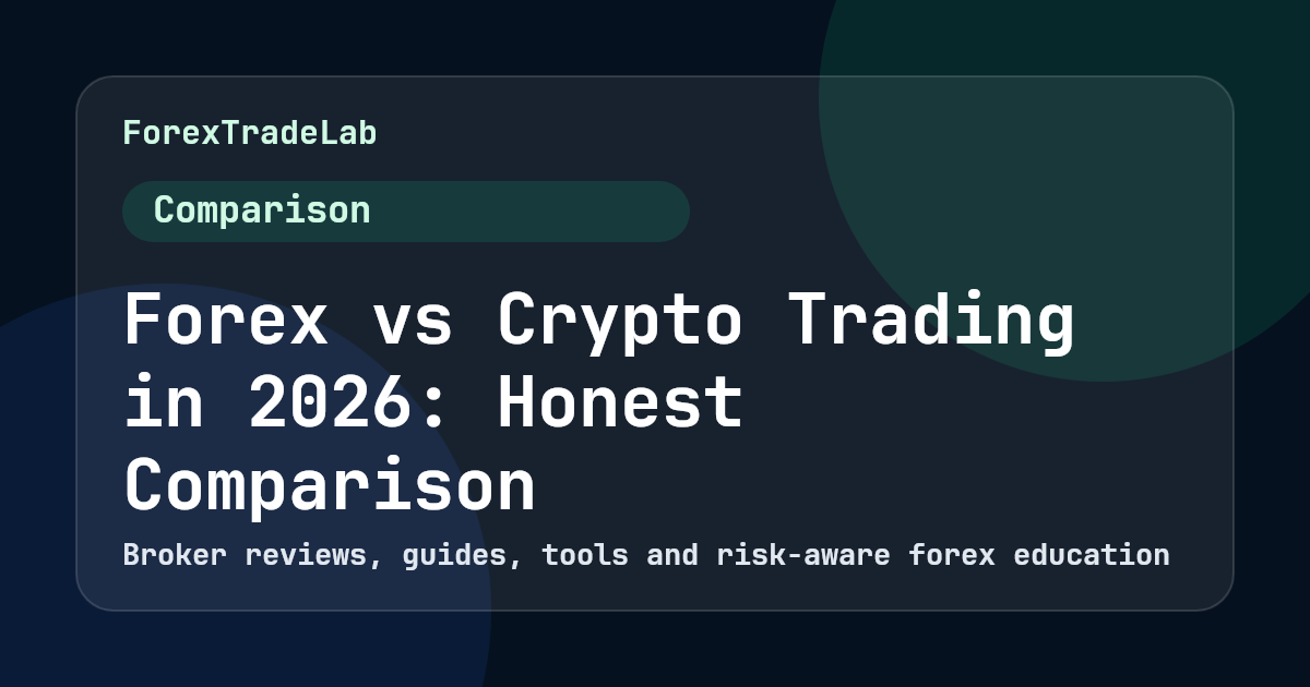 Forex vs Crypto Trading (2026) | ForexTradeLab