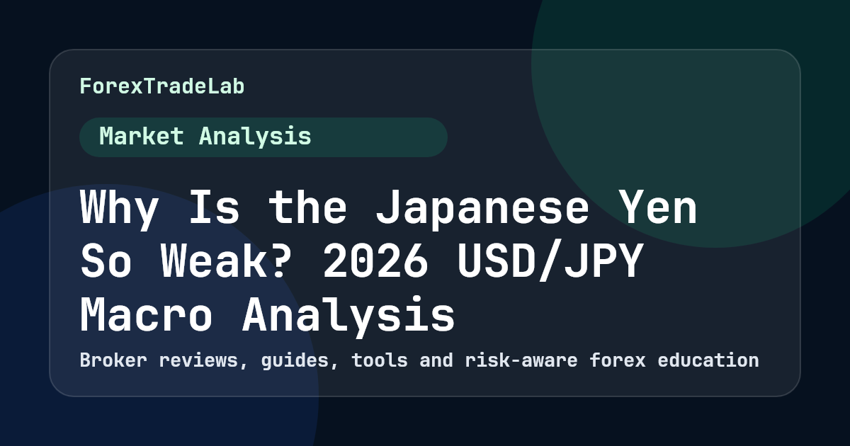 Why Is the Yen So Weak? 2026 USD/JPY Analysis | ForexTradeLab